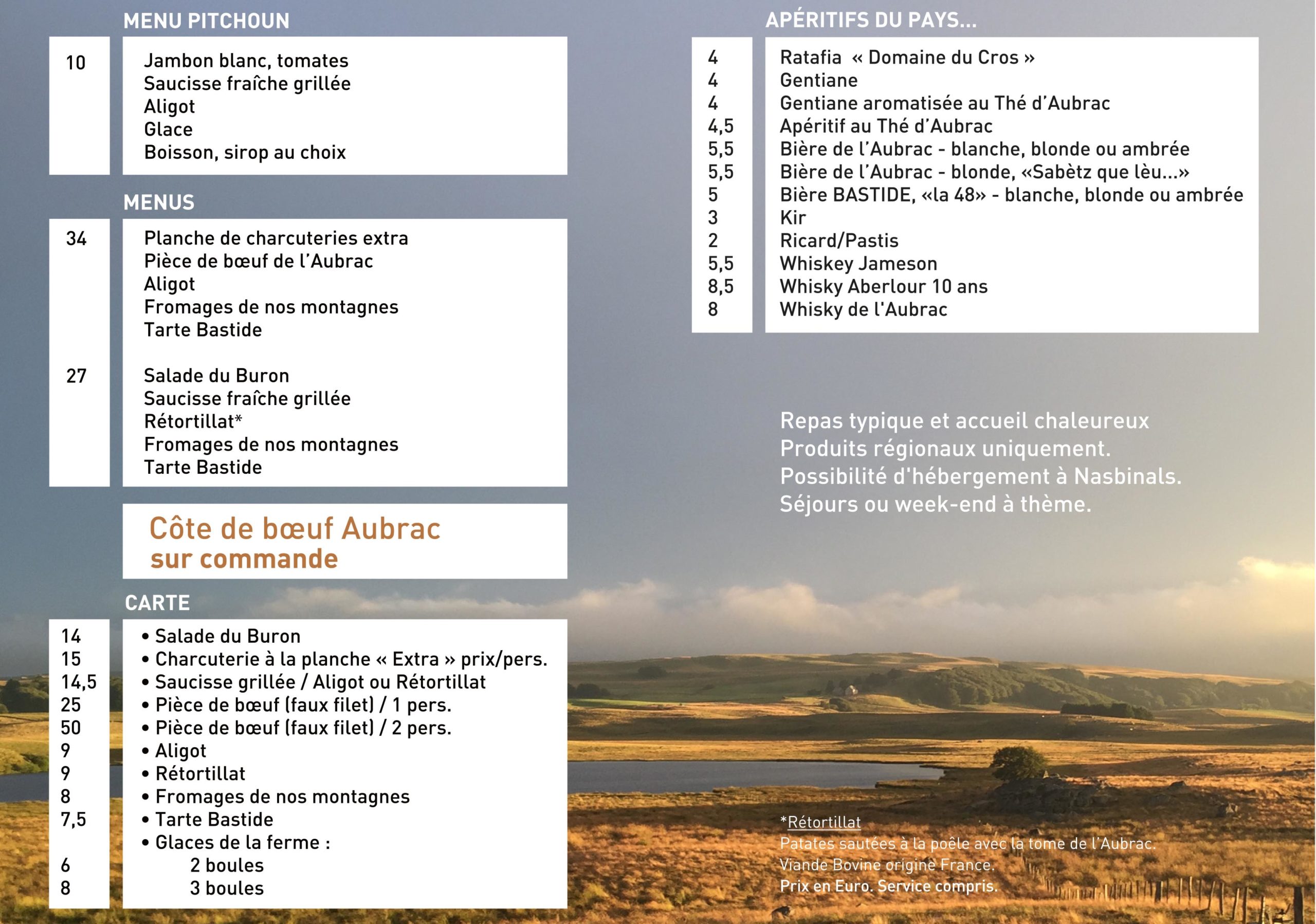 Le Buron de Born | Les séjours Bastide Nasbinals en Aubrac